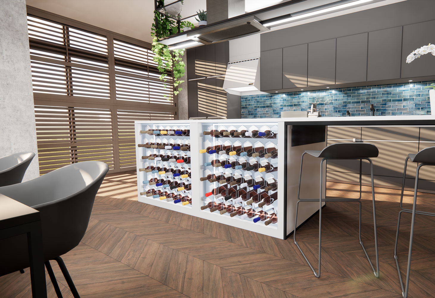 Custom Fast Affordable Wine Cellars - The Modern Cellar